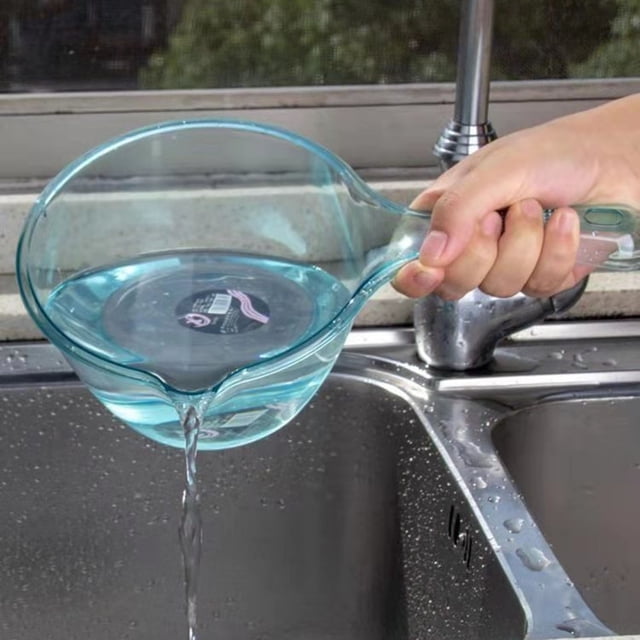 Kitchen Plastic Washing Spoon Multifunctional Water Ladle for Bathroom ...