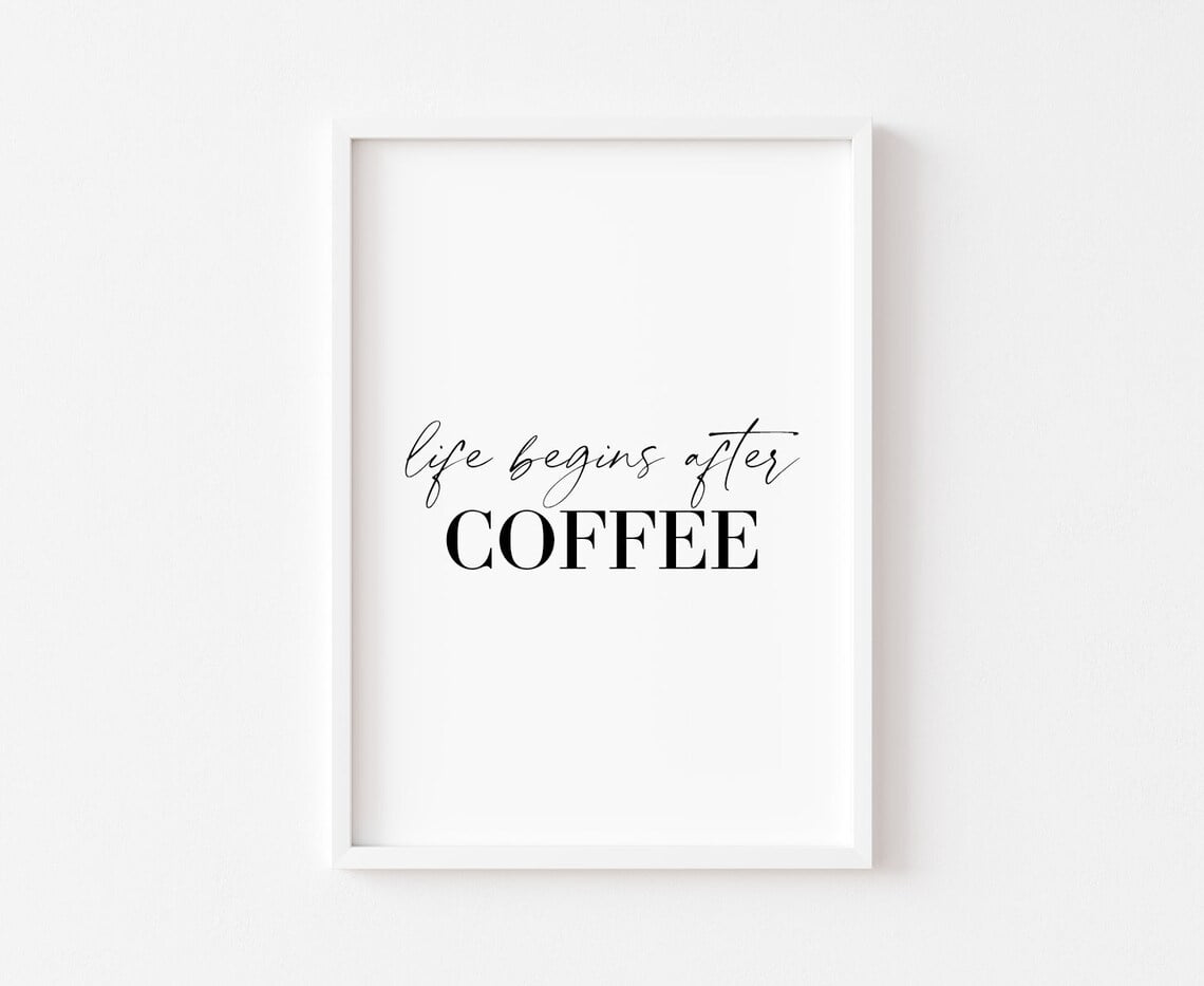 Kitchen Poster, Kitchen Posters, Food Posters, Coffee Poster, Kitchen ...