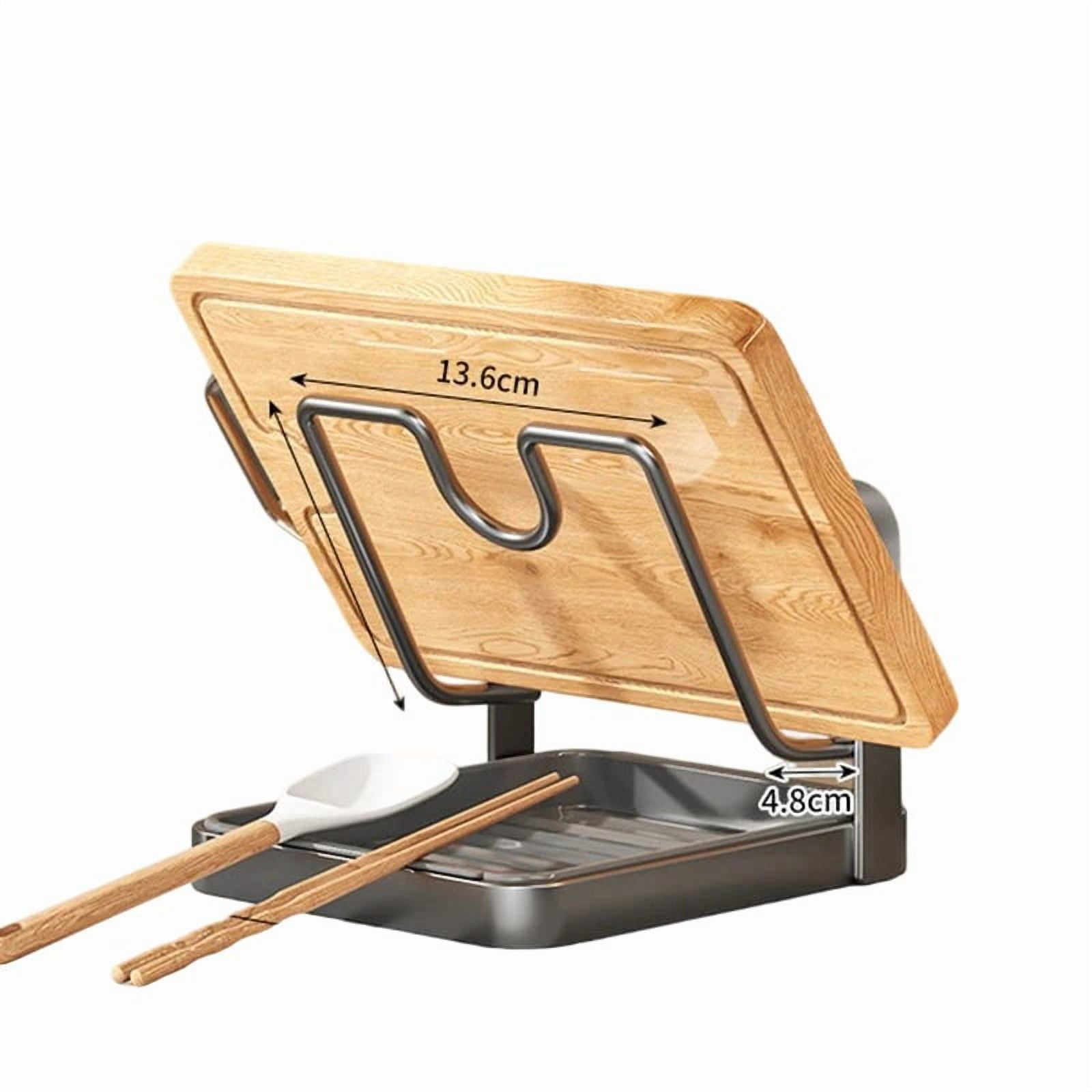 Kitchen Pot Cover Rack Spatula Storage Rack Vegetable Board Drainage ...