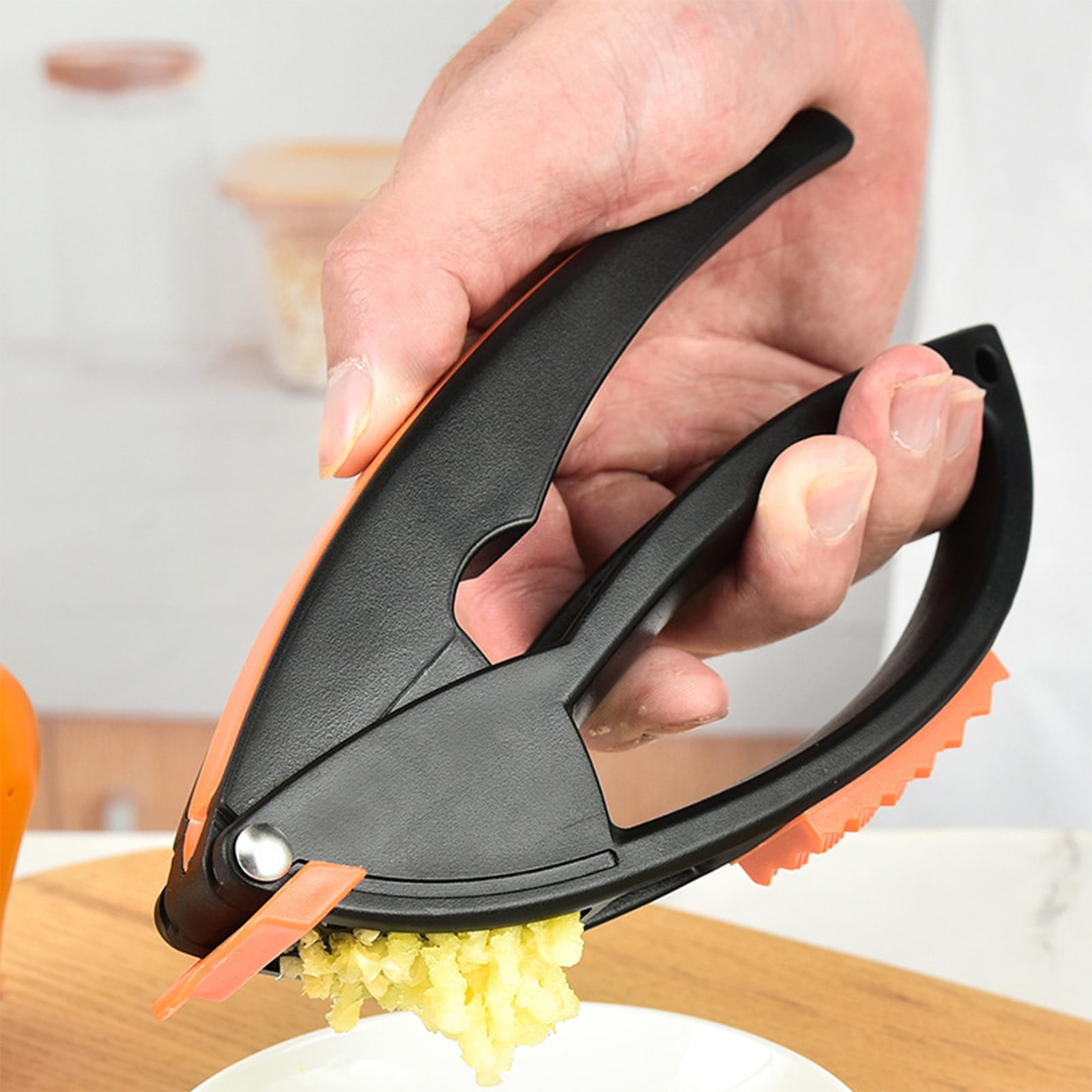 Kitchen Premium Garlic Press Rust Proof & Dishwasher Safe Professional ...