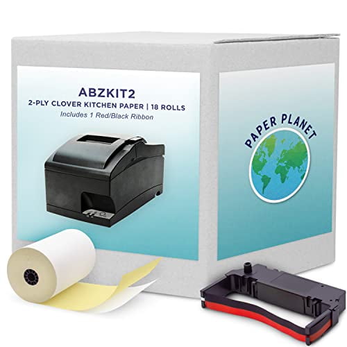 Kitchen Printer Paper for Clover Kitchen Receipt Printer (Star SP700 ...