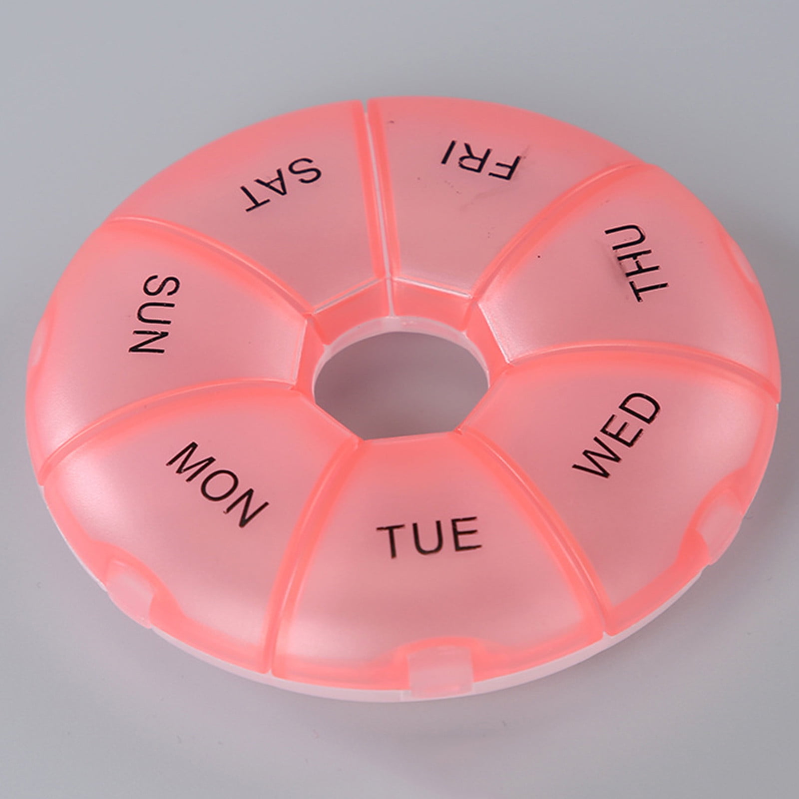 Kitchen Product Seven Cell Rainbow Color Portable Box Sorting Storage ...