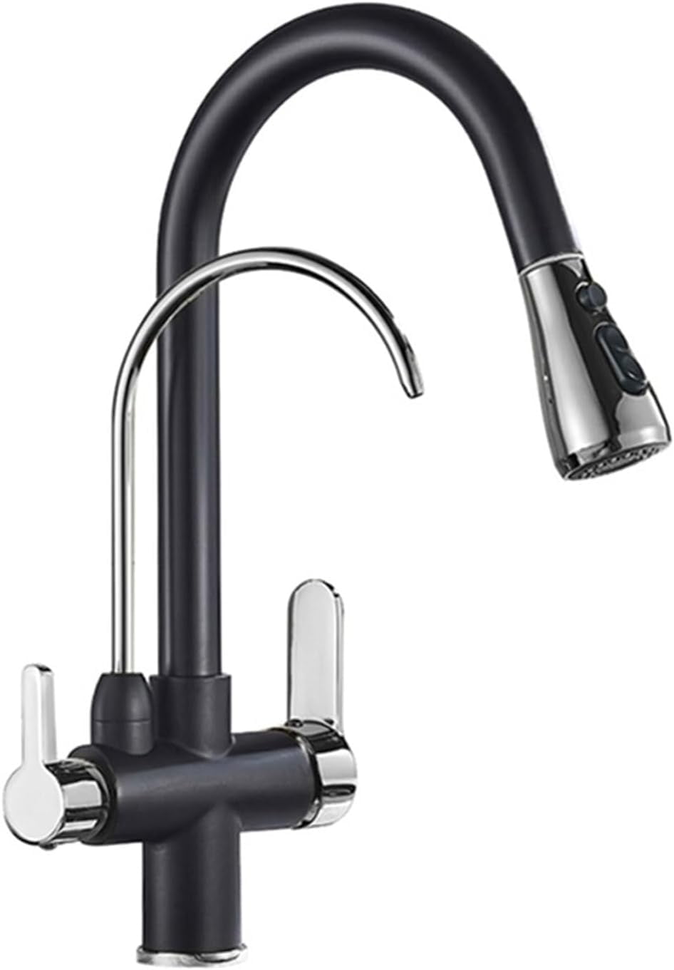 Kitchen Pure Water Sink Faucet, 360 Degree Swivel Filter Faucet, Spout ...