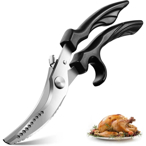 Kitchen Purpose - Stainless Poultry Shears Dishwasher Safe, Kitchen ...