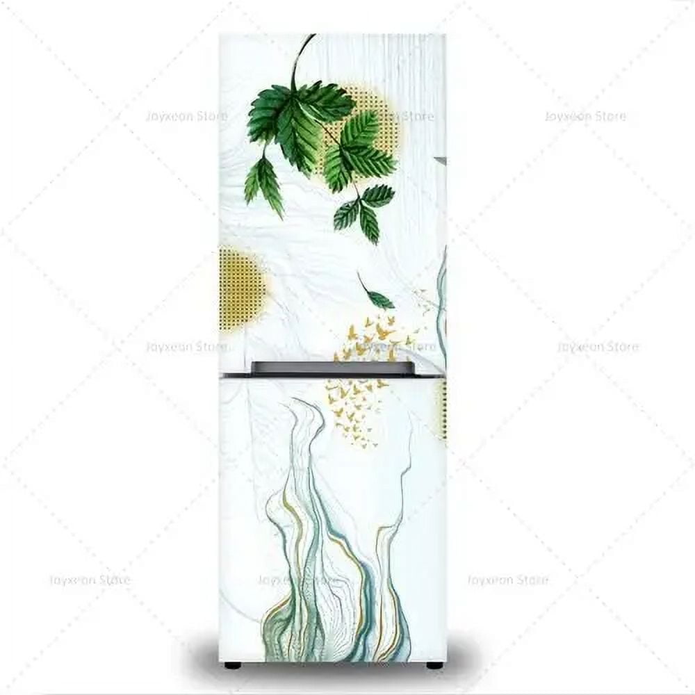 Kitchen Refrigerator Sticker Simple PVC Waterproof Self-adhesive Poster ...