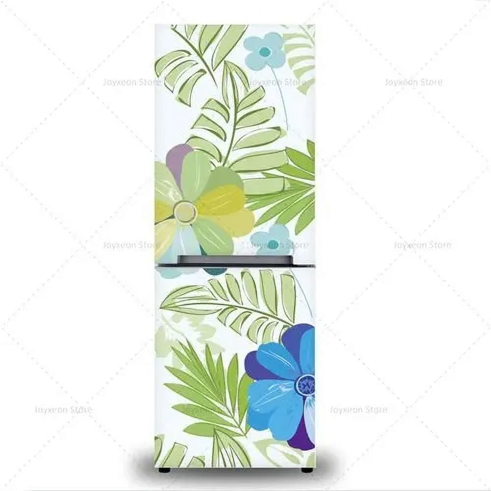 Kitchen Refrigerator Sticker Simple PVC Waterproof Self-adhesive Poster ...