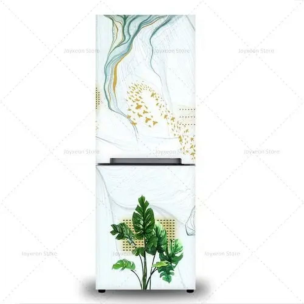 Kitchen Refrigerator Sticker Simple PVC Waterproof Self-adhesive Poster ...