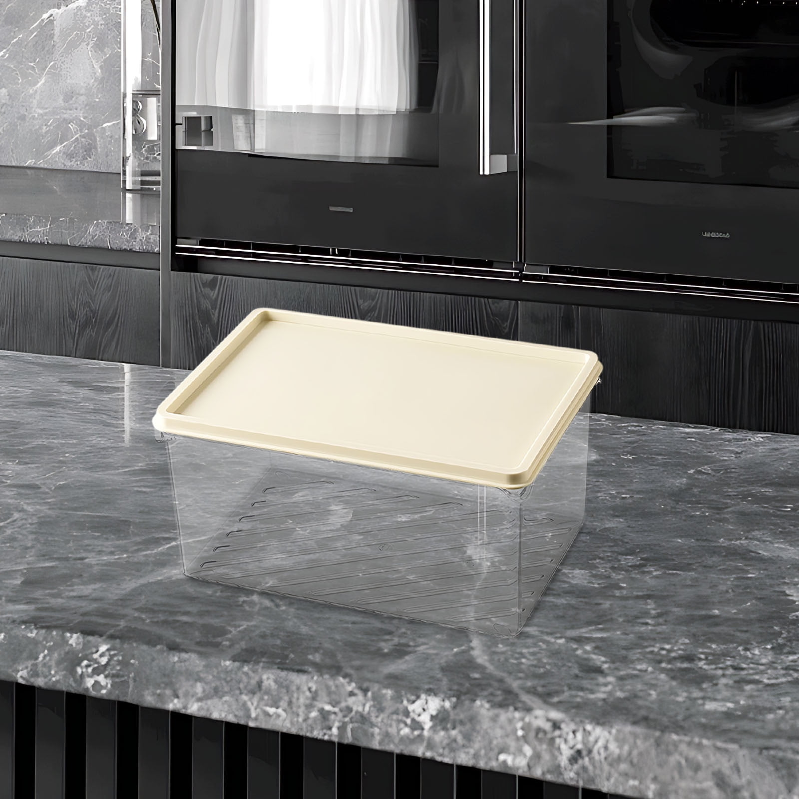 Kitchen Refrigerator Storage Box Airtight Food Containers with Lids ...