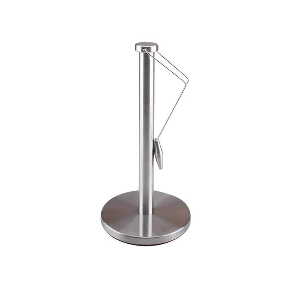 Kitchen Roll Holder Countertop Vertical Stainless Steel Paper Towel ...