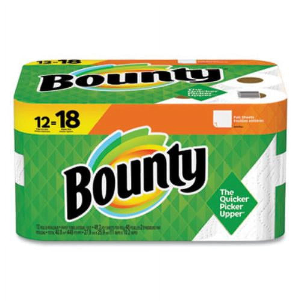 Kitchen Roll Paper Towels, 2-Ply, White, 48 Sheets/Single Plus Roll, 12 ...