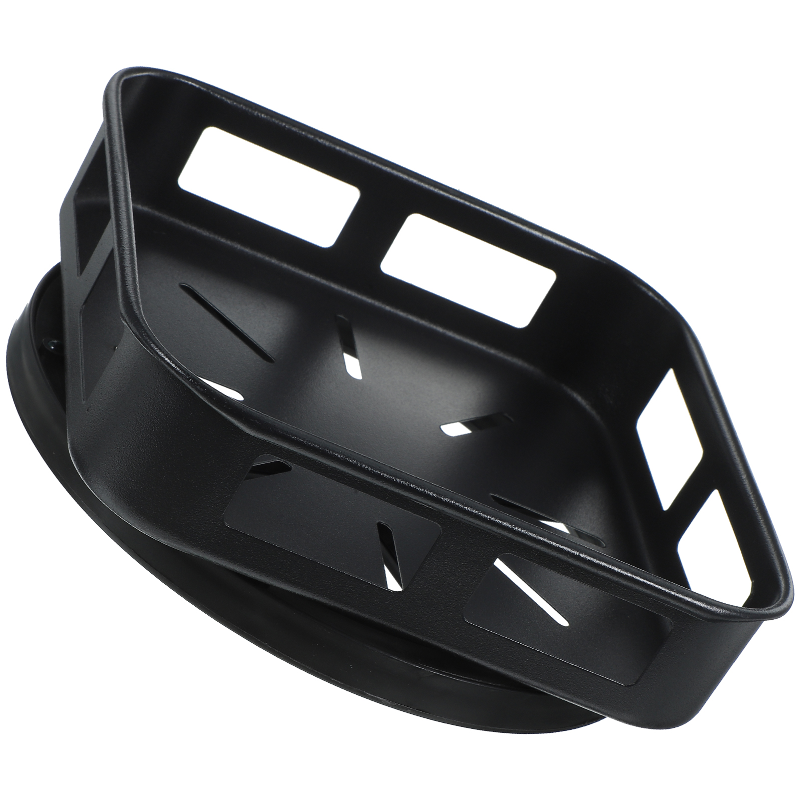 Kitchen Rotating Spice Storage Rack Spices Cabinet Organizer Black ...