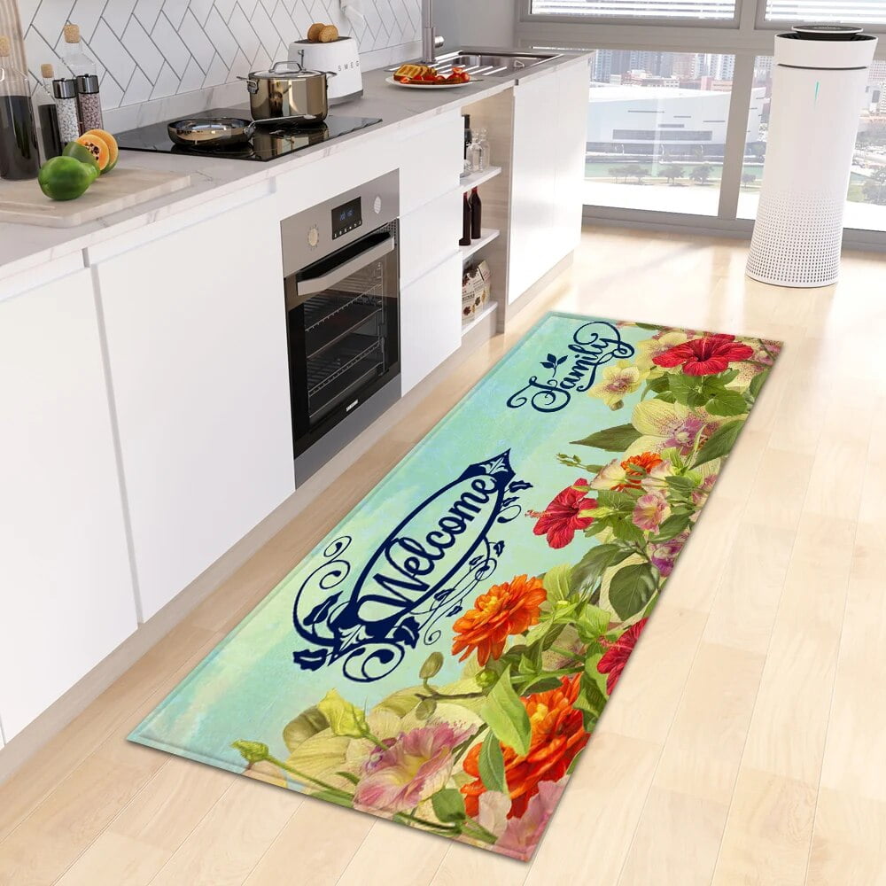 Kitchen Rug Entrance Doormat Anti-Slip Foot Mat Living Room Home ...