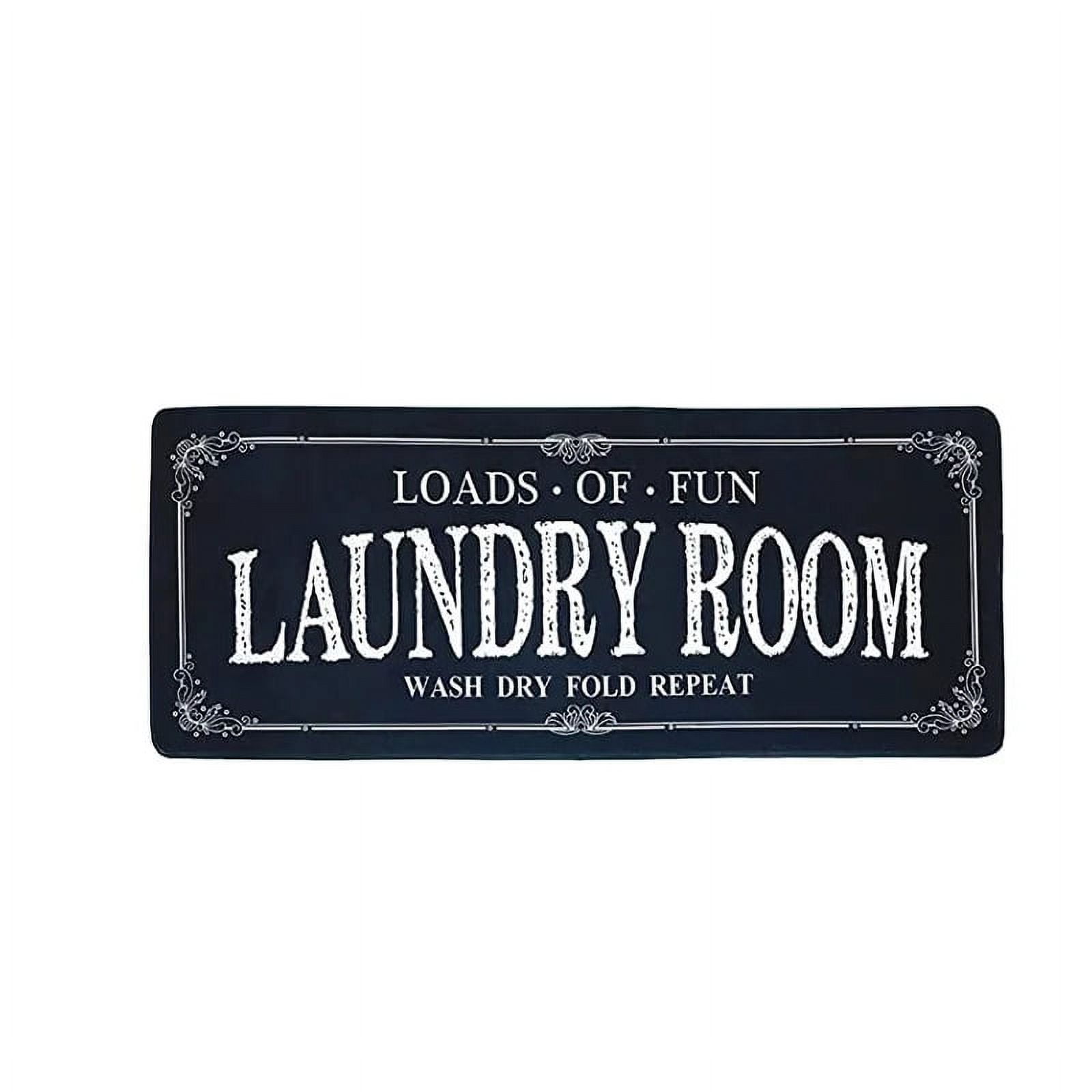 Kitchen Rug Laundry Room Decorative Floor Mat Anti-slip Bedroom Living ...