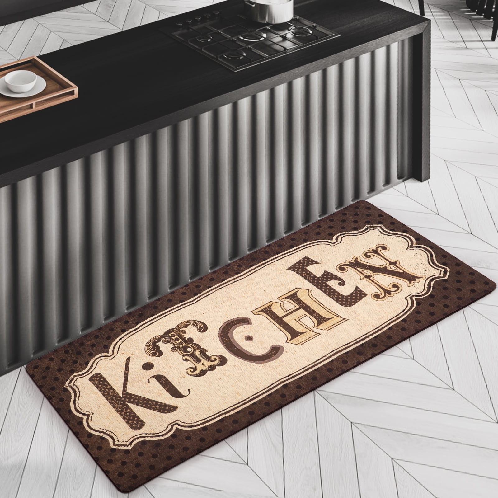 Kitchen Rug Runner 20"X48" Non Slip Kitchen Mat for Kitchen Decor ...