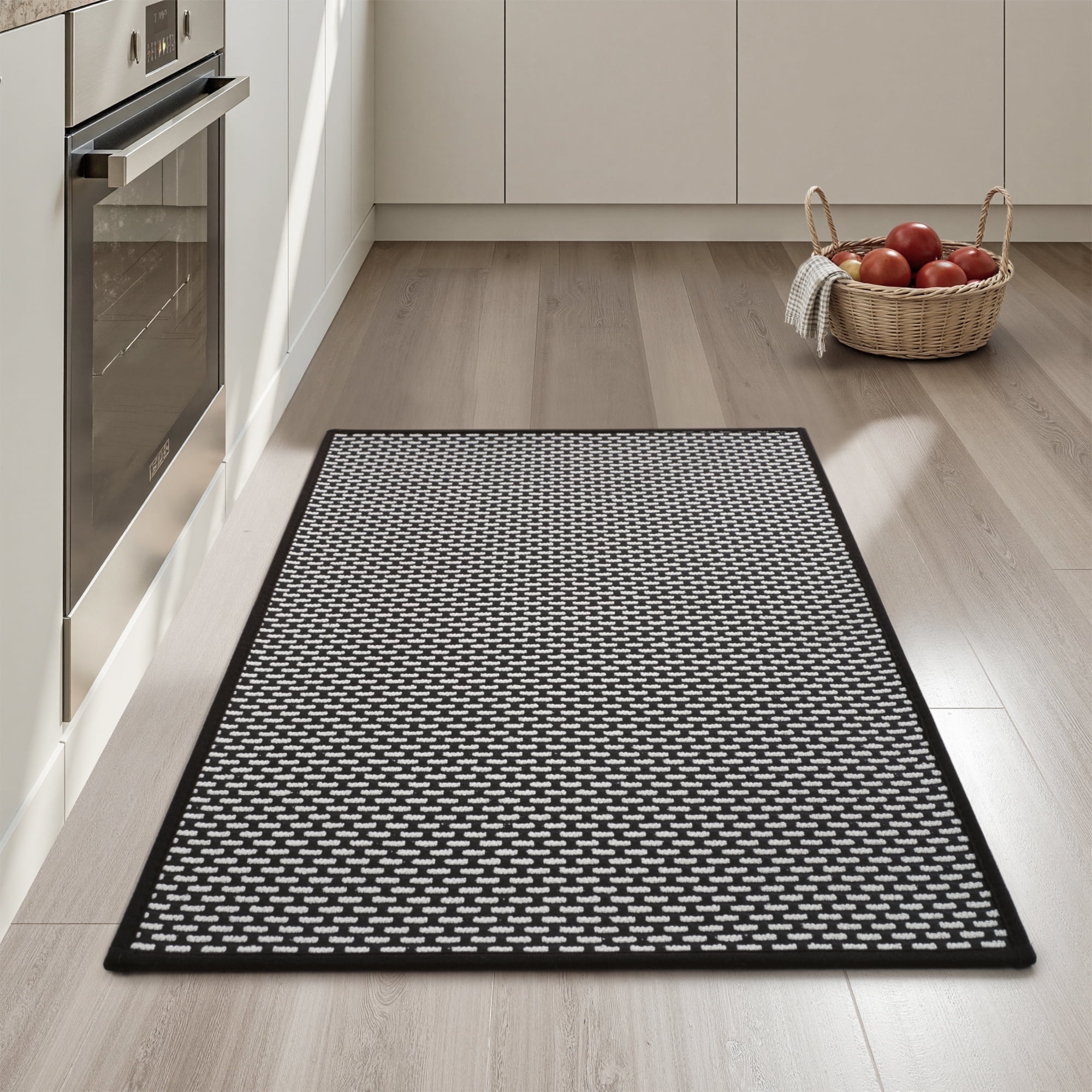 Kitchen Rugs 20"x32" Kitchen Mat Non-Slip Twill Kitchen Floor Mats ...