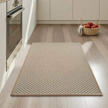 Kashi Home Kitchen Rug, Area Rug, Mat, Beautiful Print Non-Skid Latex ...