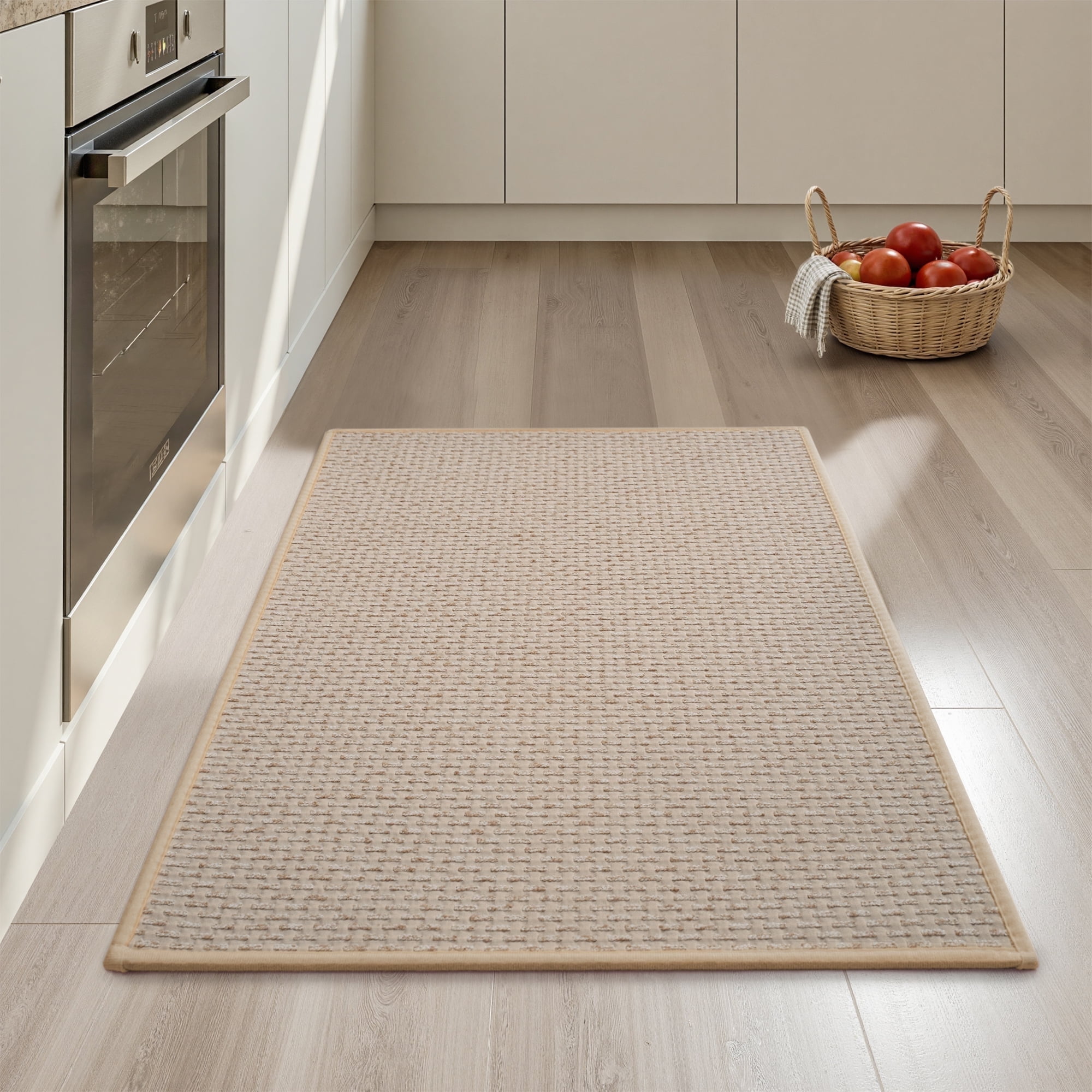 Kitchen Rugs 20"x32" Kitchen Mat Non-Slip Twill Kitchen Floor Mats ...