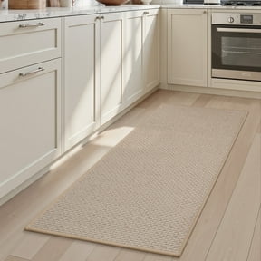 Galmaxs7 Kitchen Rugs, Rubber Backing, Washable Floor Mat, Black, 20x70 ...