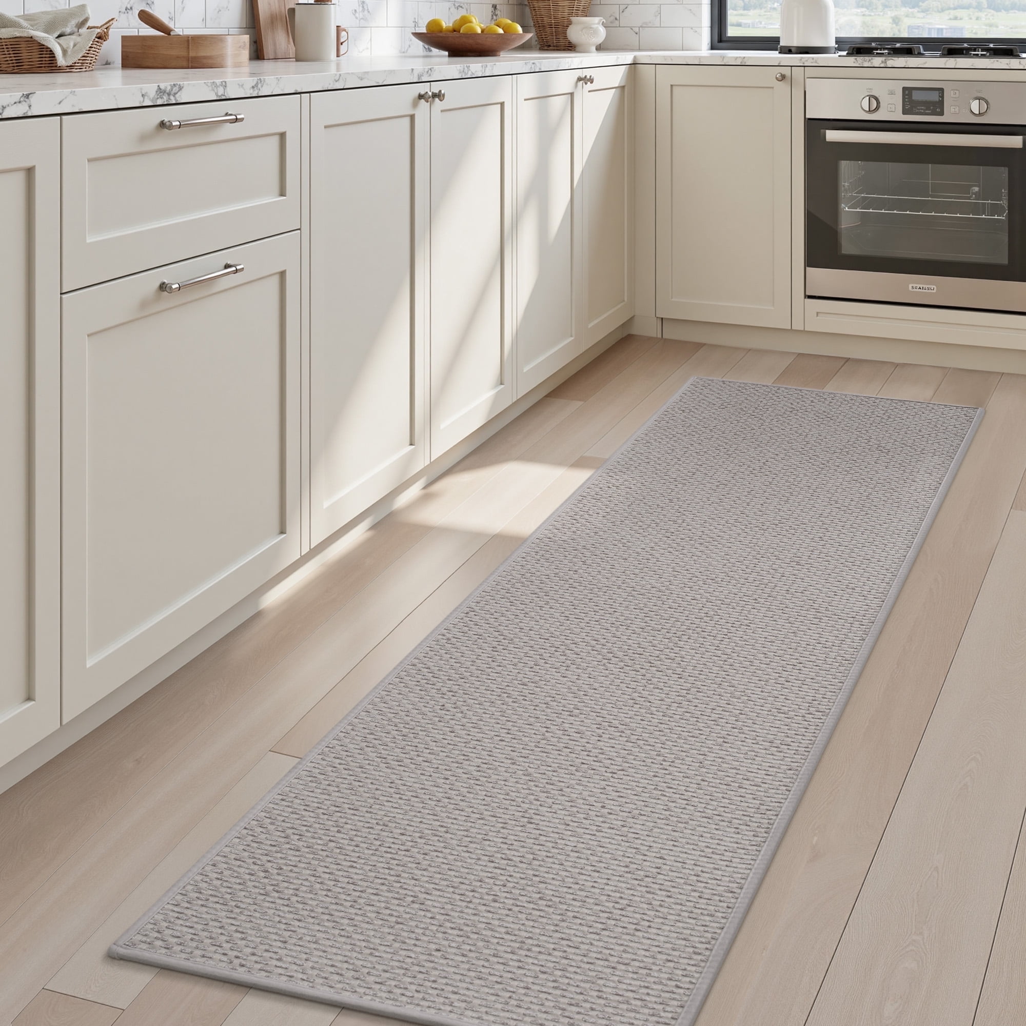 Kitchen Rugs 20"x70" Kitchen Mat Non-Slip Twill Kitchen Floor Mats ...