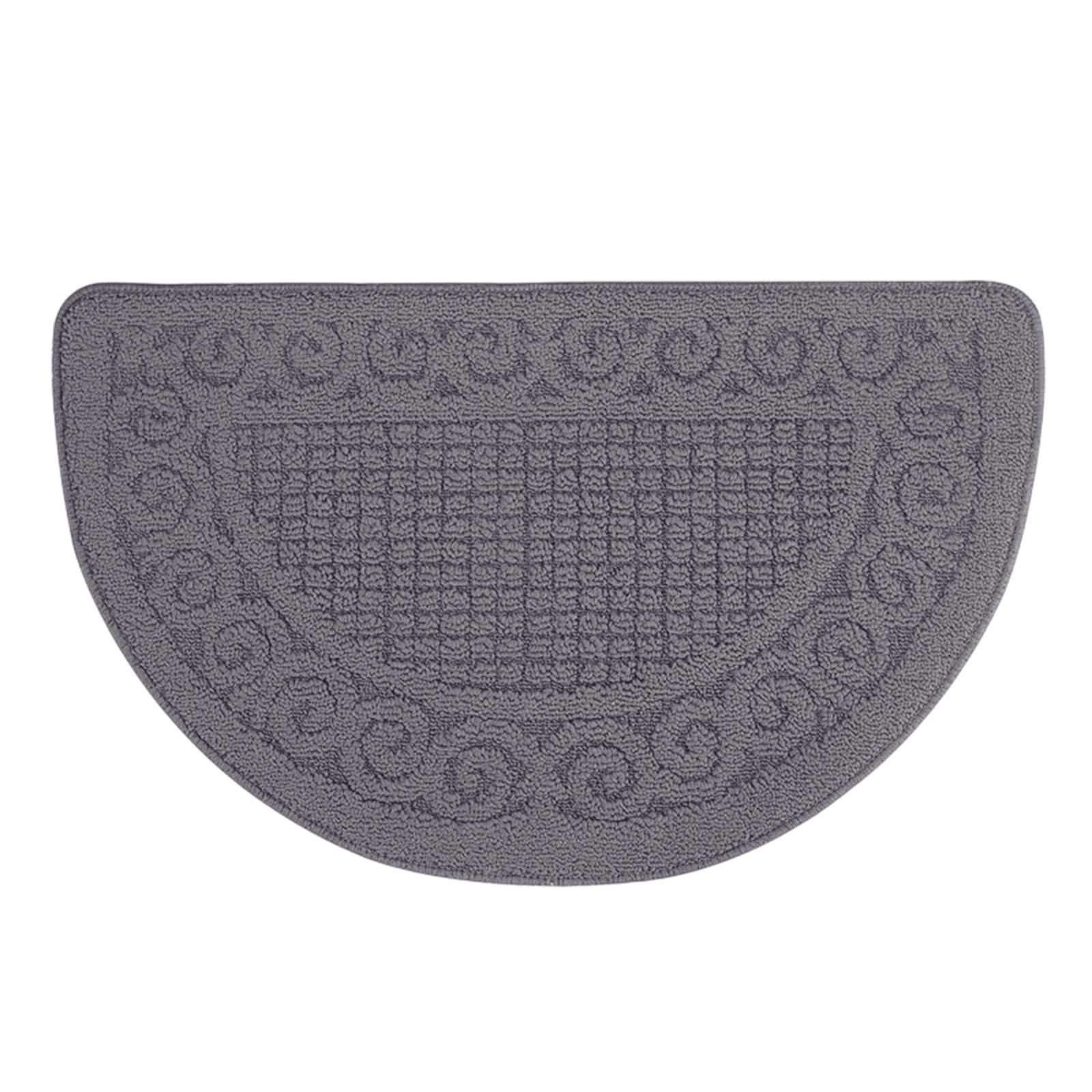 Kitchen Rugs, 25"x16" Kitchen Mats, Half Moon Round Kitchen Rugs Carpet ...