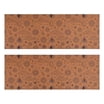 Kitchen Rugs Sets Of 2,Dark Blue Sun Moon Star Pattern Anti Fatigue ...