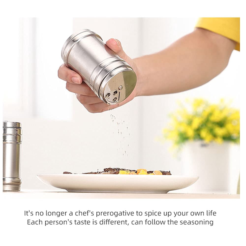 Kitchen Salt and Pepper Shakers, Toothpick Holder Dispenser with 250 ...