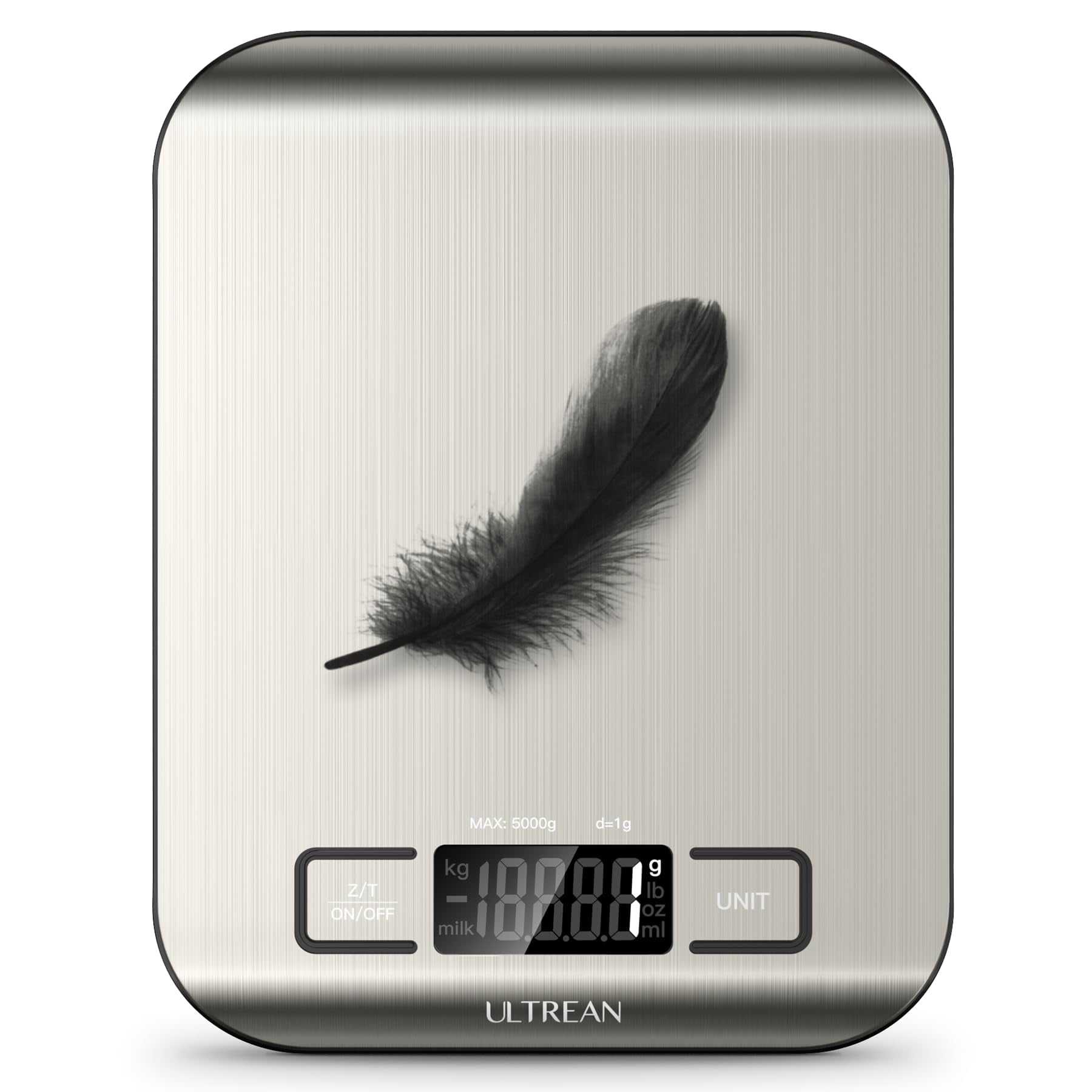 Kitchen Scale Digital Weight Grams Ounces for Baking Cooking Food Prep ...