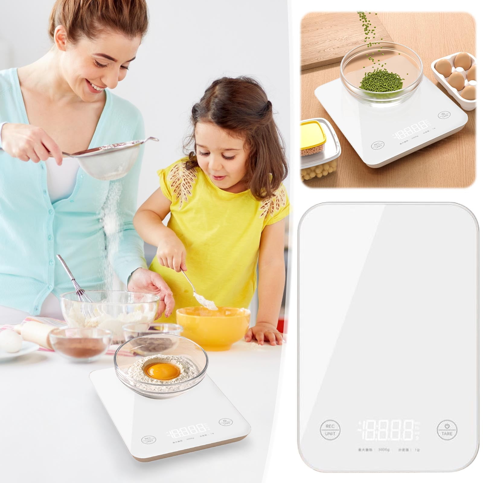 Kitchen Scales With App Smart Scale And Calorie Counter - Digital Scale ...