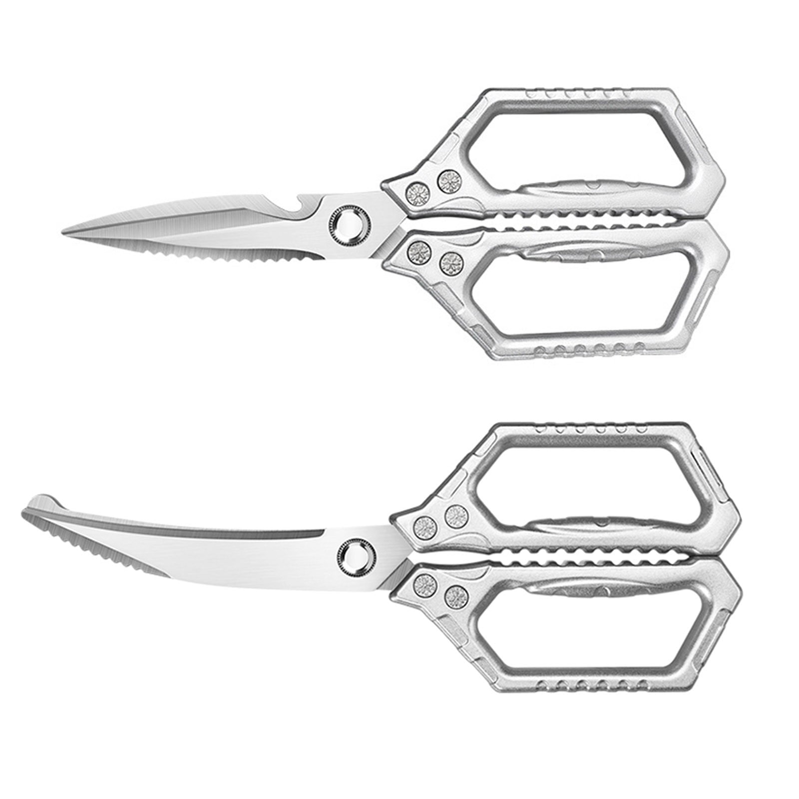 Kitchen Scissors Heavy-Duty Stainless Steel Shears | Multifunctional ...
