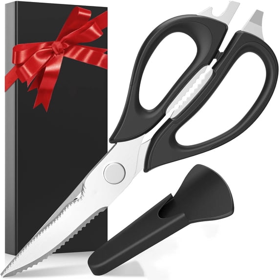 Kitchen Scissors All Purpose Kitchen Shears Come Apart, Stainless Steel ...
