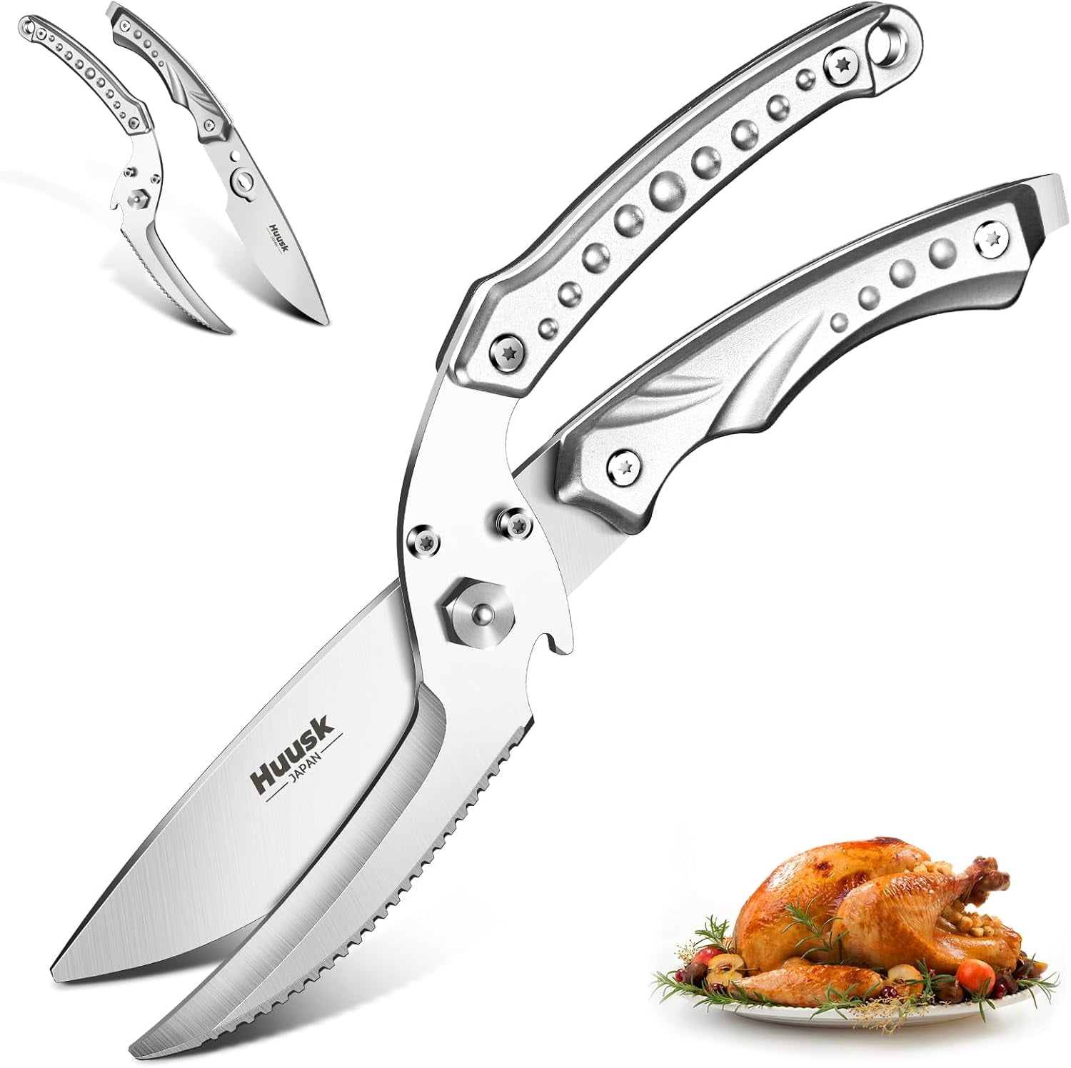 Kitchen Scissors All Purpose Poultry Shears Heavy Duty Ultral Sharp ...