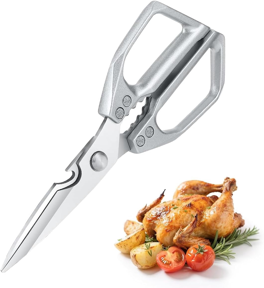 Kitchen Scissors All Purpose, Stainless Steel Heavy Duty Poultry Shears ...