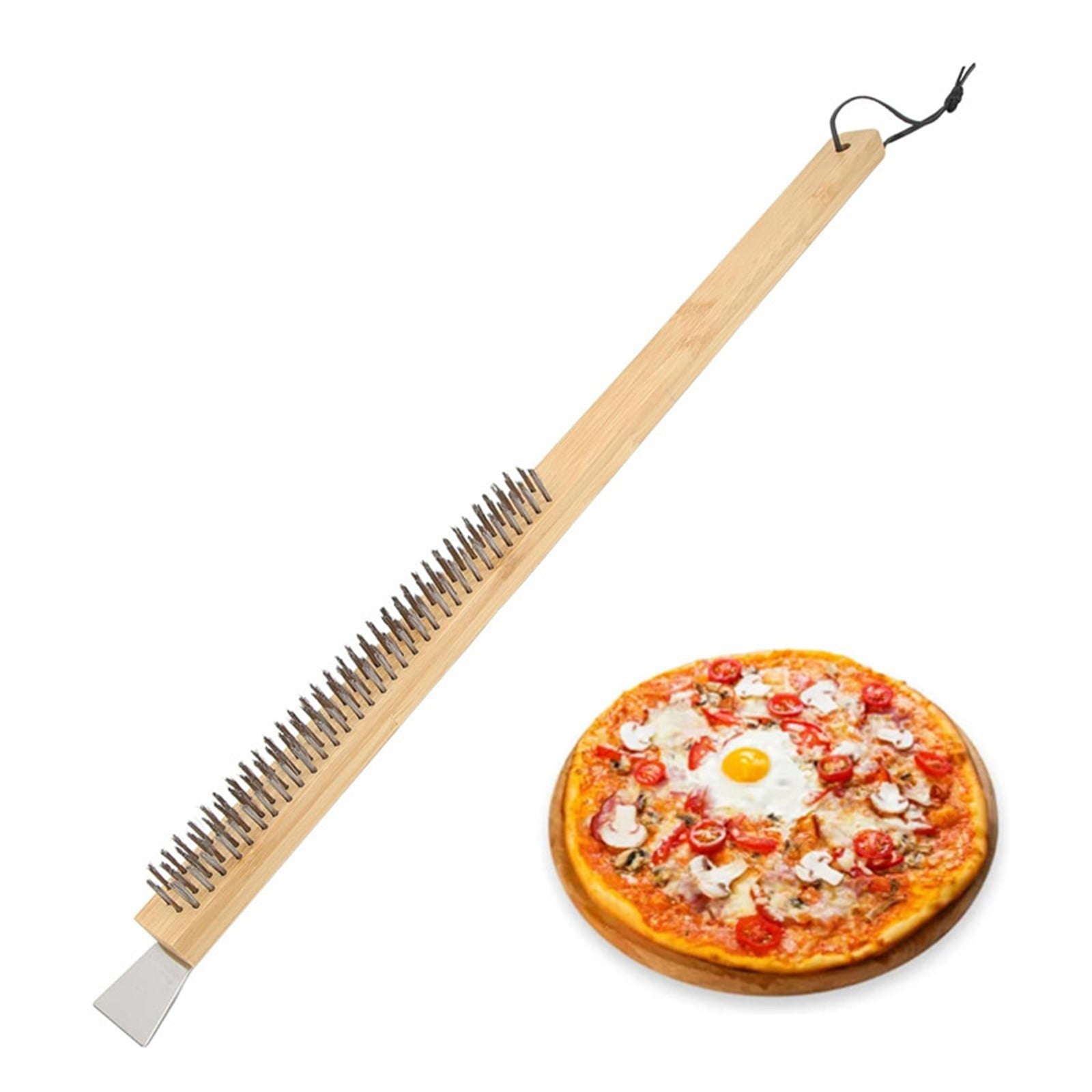 Kitchen Scrub Brush Pizza Stone Cleaning Brush With Stainless Materials ...