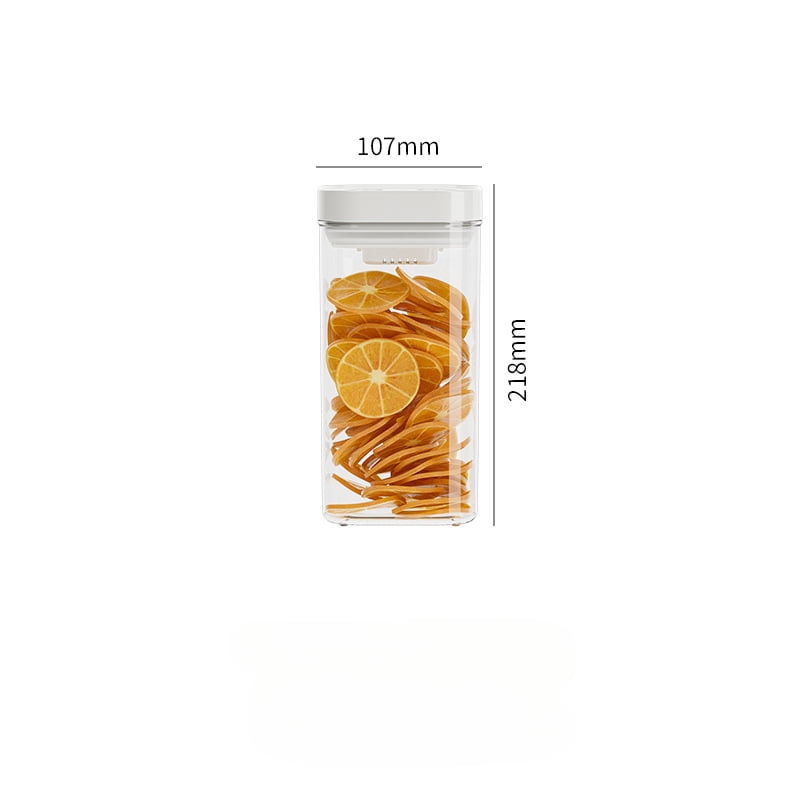 Kitchen Sealed Jar Press-Type Household Food-Grade Storage Jar Sealed ...