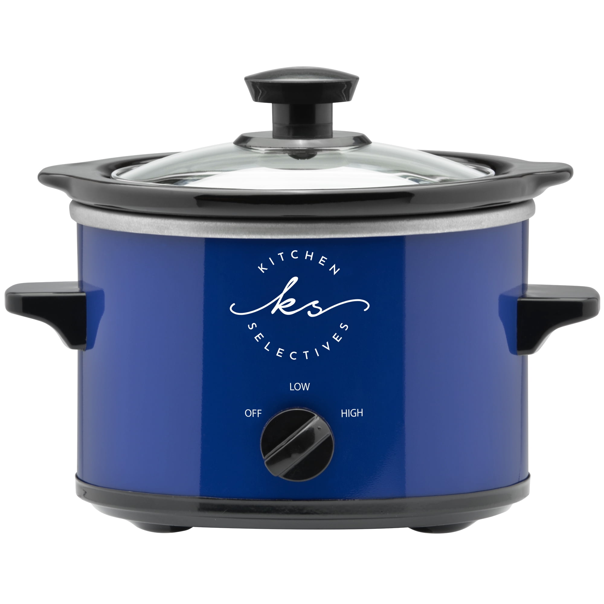 Kitchen Selective 1.5 Qt. Slow Cooker, Cobalt Blue - Walmart.com