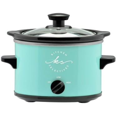 Elite Gourmet MST-250XS 1.5-Qt. Mini Slow Cooker, Stainless Steel ...