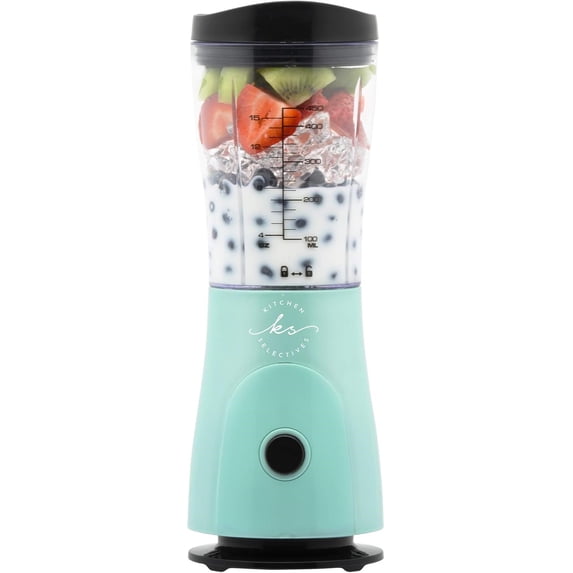 Kitchen Selectives Small Machine Blend | 14-Ounce Mini Blender Color ...