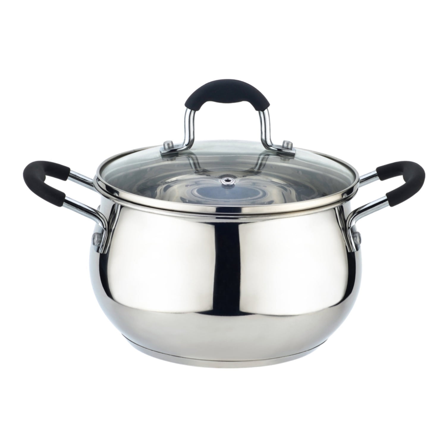 Kitchen Sense Stainless Steel Sauce Pot with Vented Lid - Walmart.com