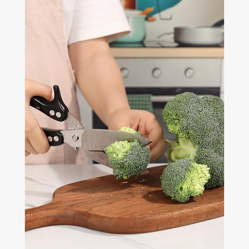 Kitchen Shear, Stainless Steel Heavy Duty Poultry Shears, Multi-Purpose ...