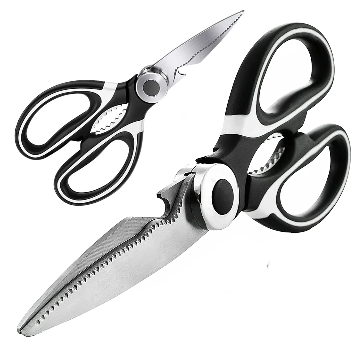 Kitchen Scissor Heavy Duty 2-Pack Utility Scissors Stainless Steel ...