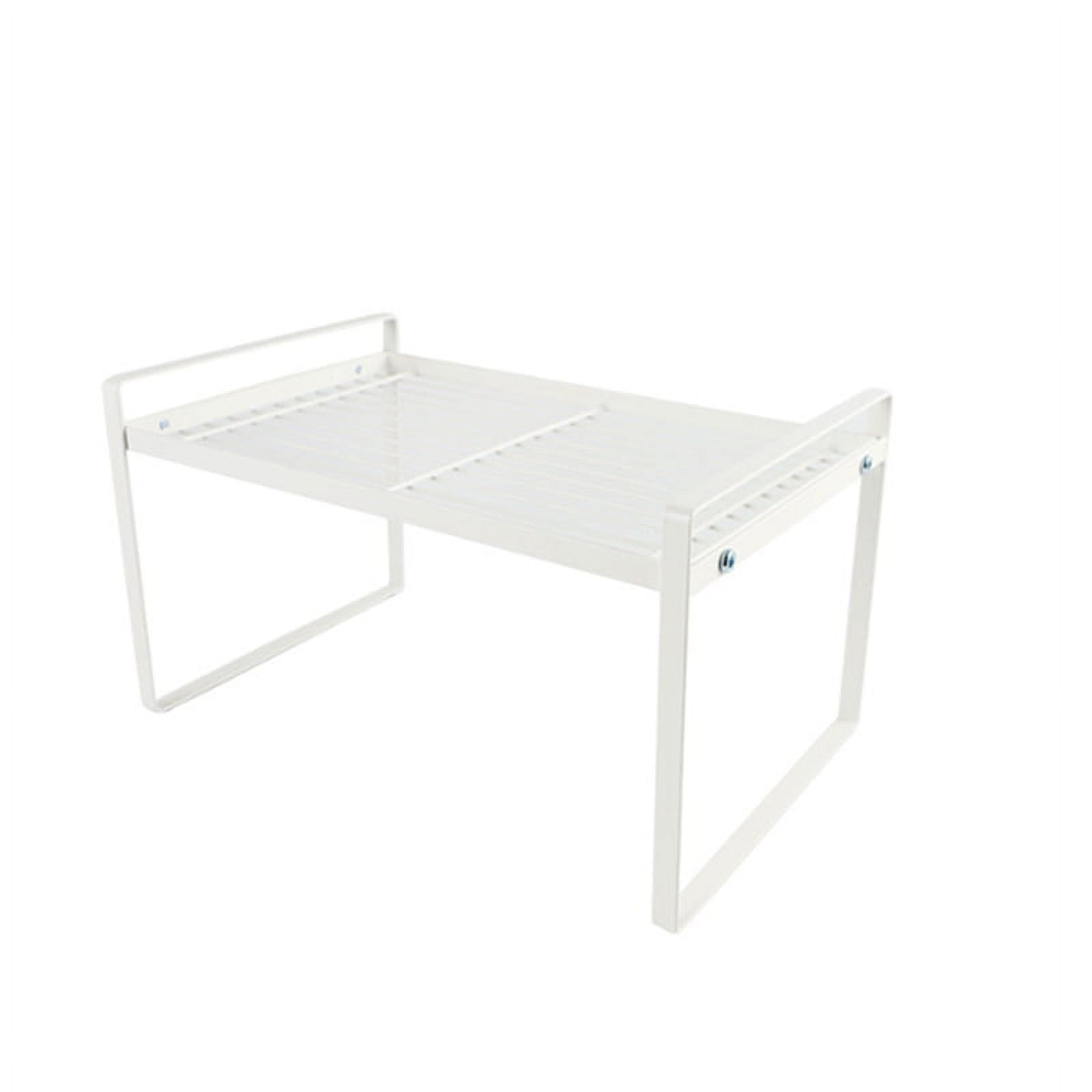 Kitchen Shelves, Cabinet Organization Mini Storage Shelf, White ...