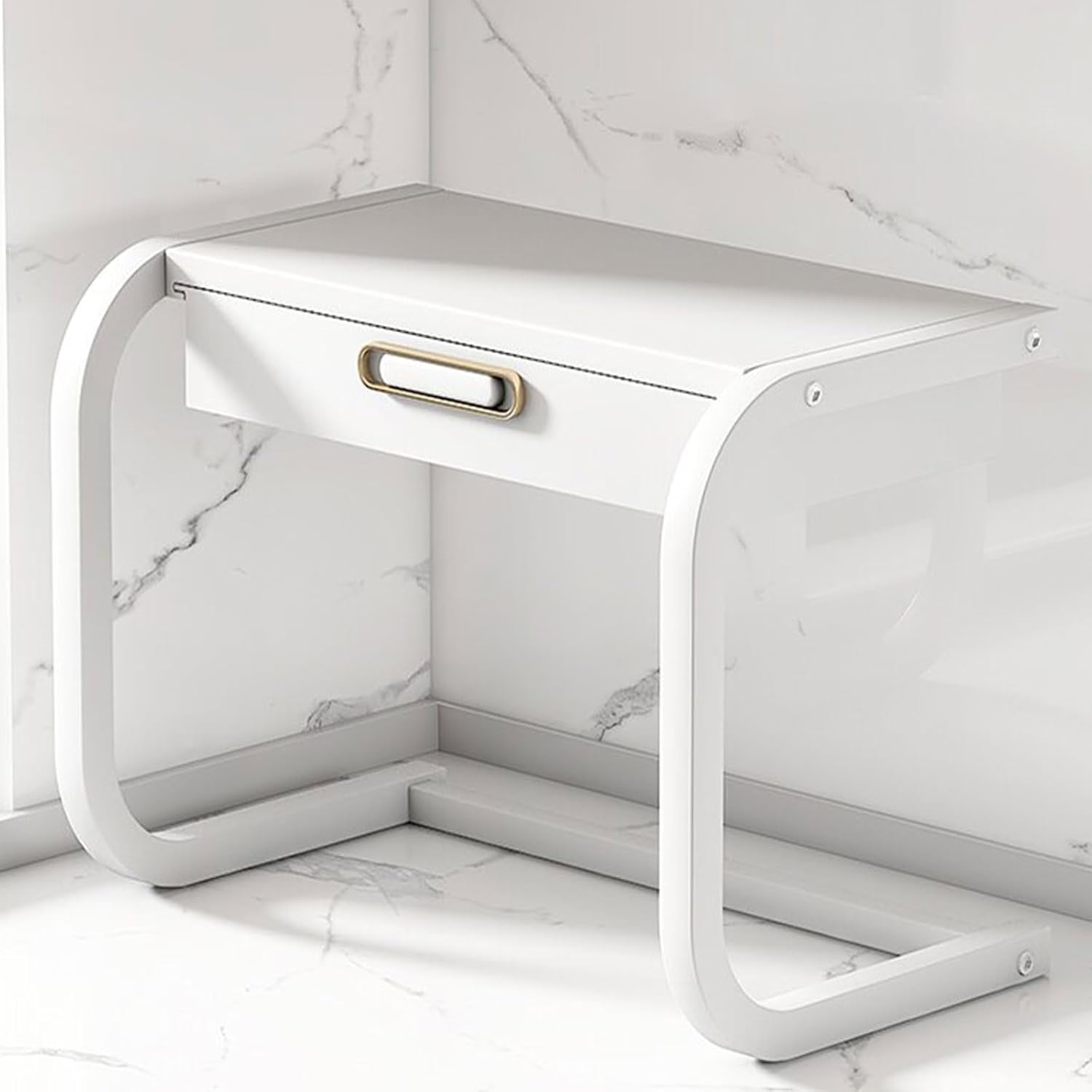 Kitchen Shelves Microwave Oven Shelf with Drawer, Microwave Shelf ...