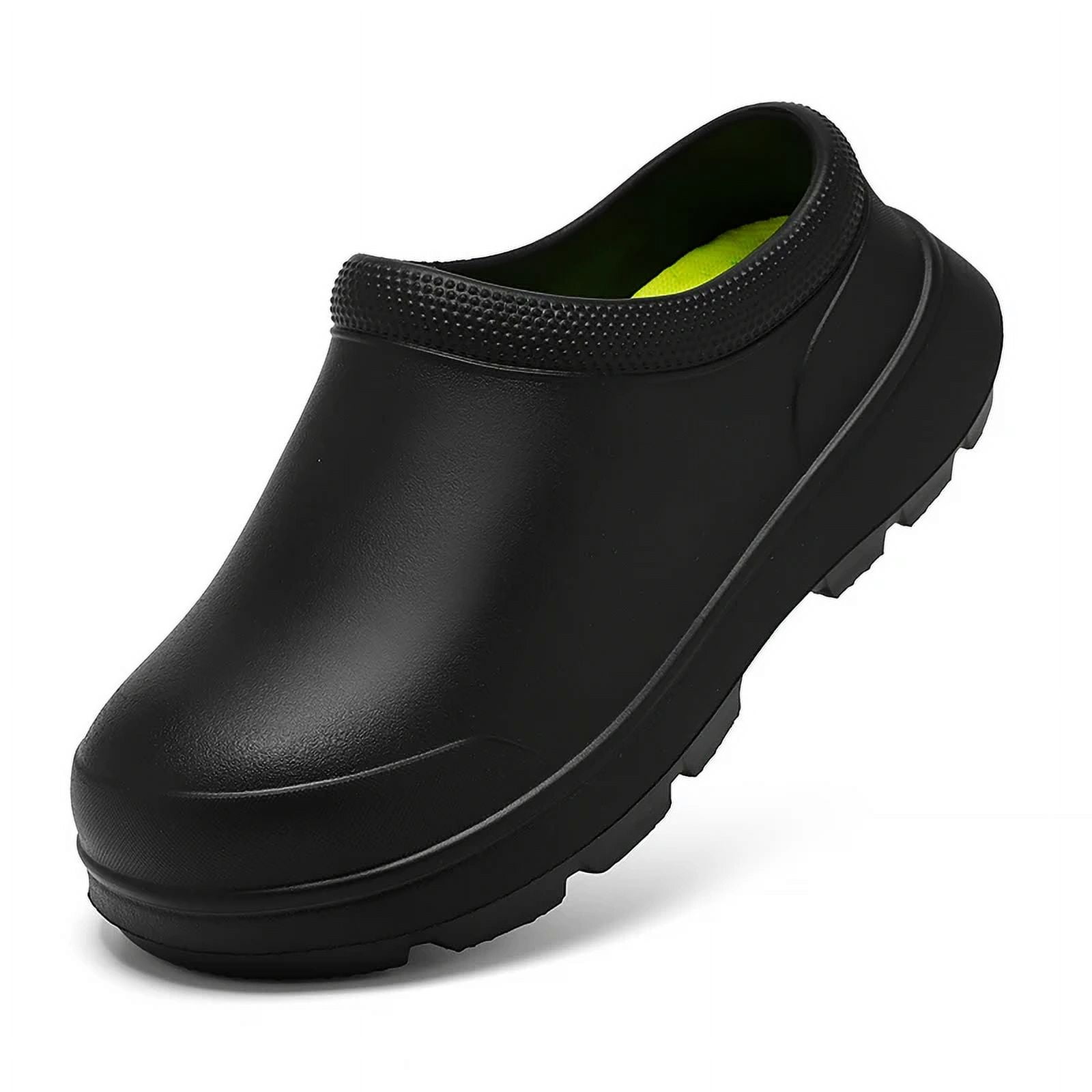 Kitchen Shoes Men Garden Clogs Outdoor Casual Waterproof Rain Shoes Non ...