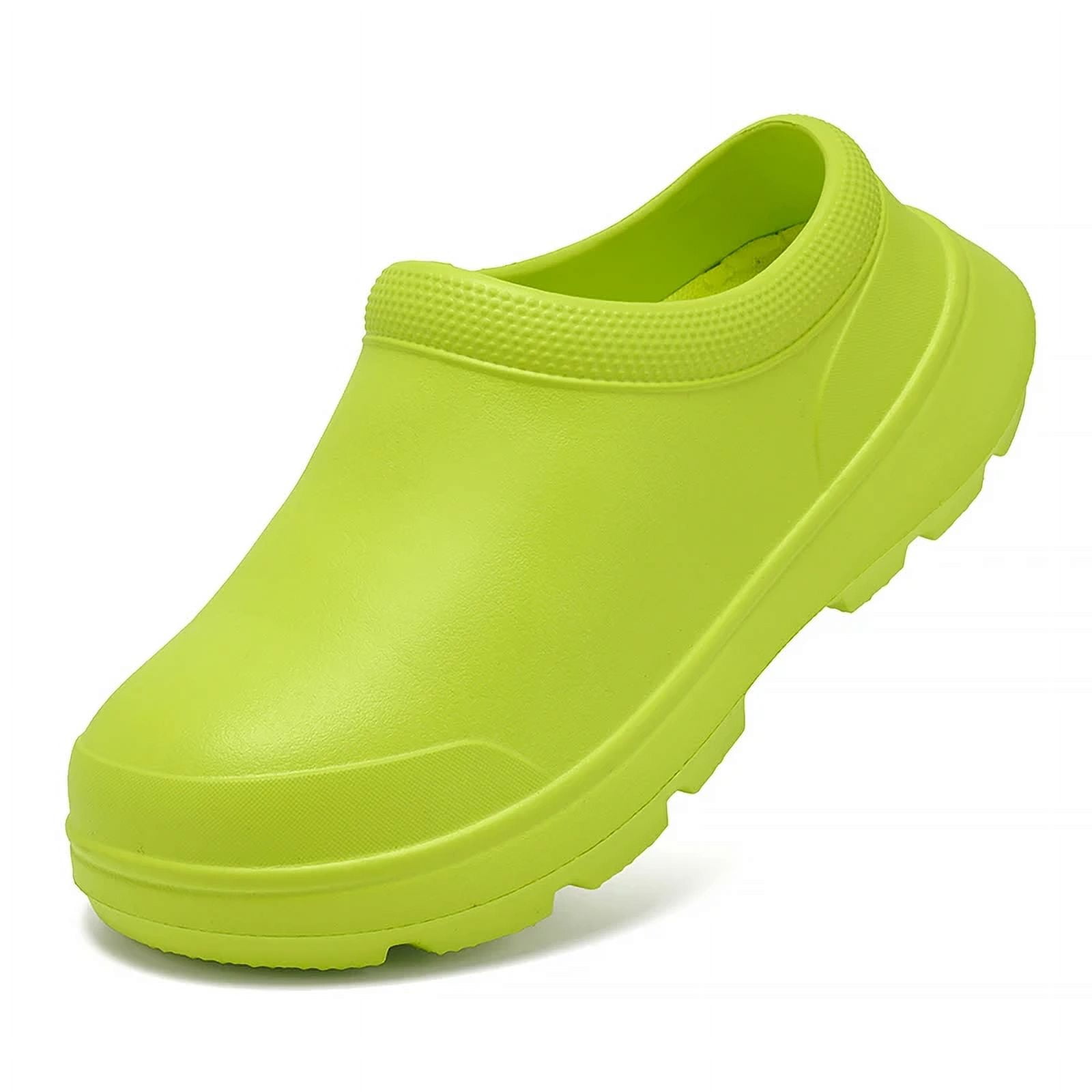 Kitchen Shoes Men Garden Clogs Outdoor Casual Waterproof Rain Shoes Non ...