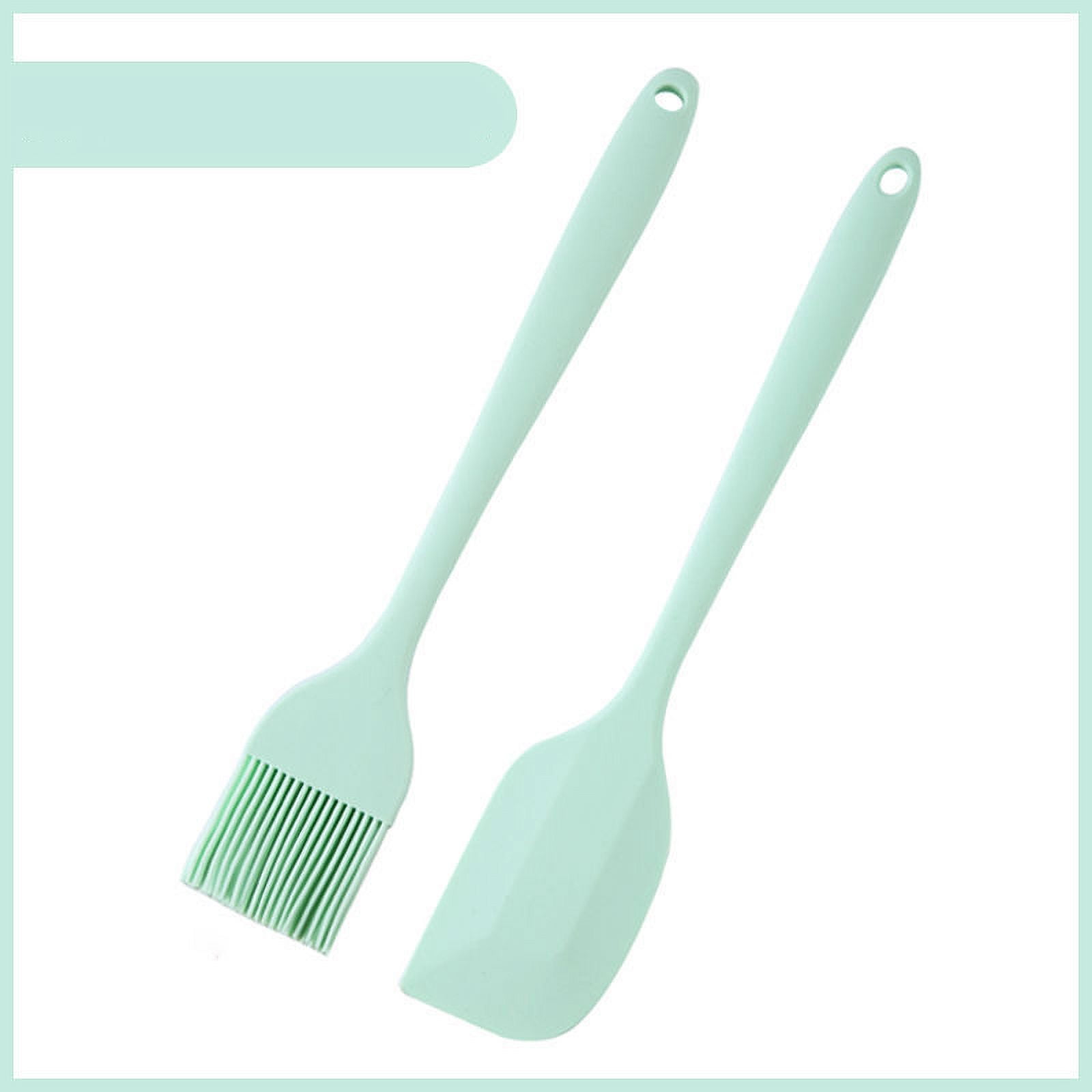 Kitchen Silicone Basting Pastry Brush Spatula Heat Resistant Basting ...