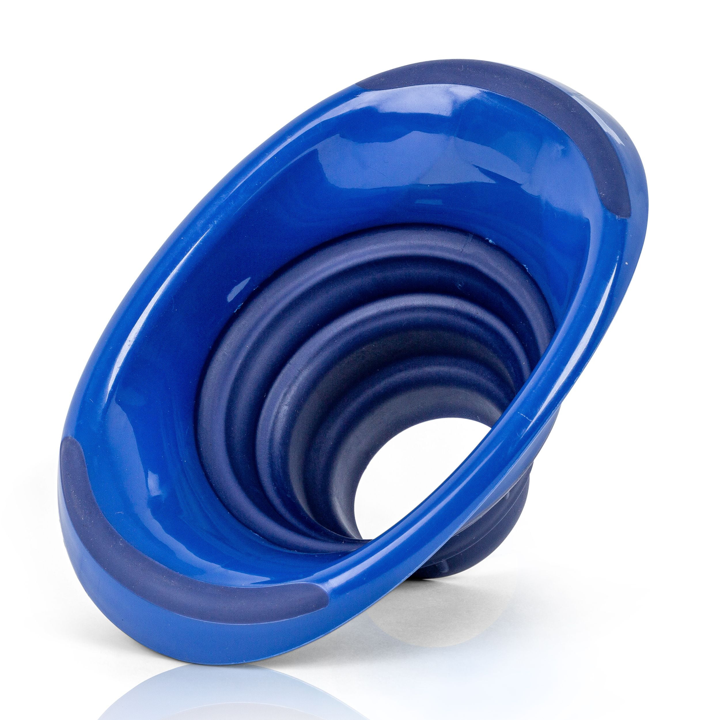 Kitchen Silicone Canning Food Funnel – Use for Baking, Crafts – Blue ...