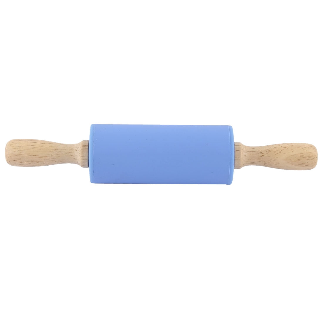 Kitchen Silicone Roller Wooden Handle Dumpling Making Non-stick Rolling ...