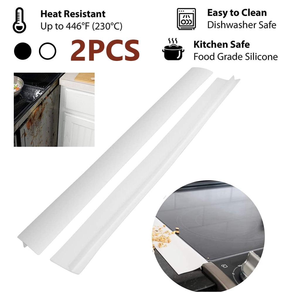 Kitchen Silicone Stove Cover, Easy Clean Heat Resistant Wide & Long Gap ...