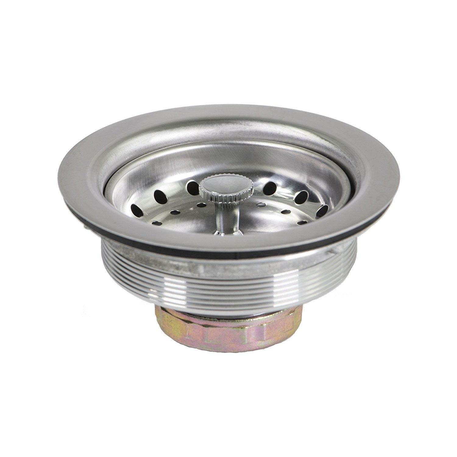 Kitchen Sink 3-1/2 Inch Stainless Steel Drain Assembly with Strainer ...
