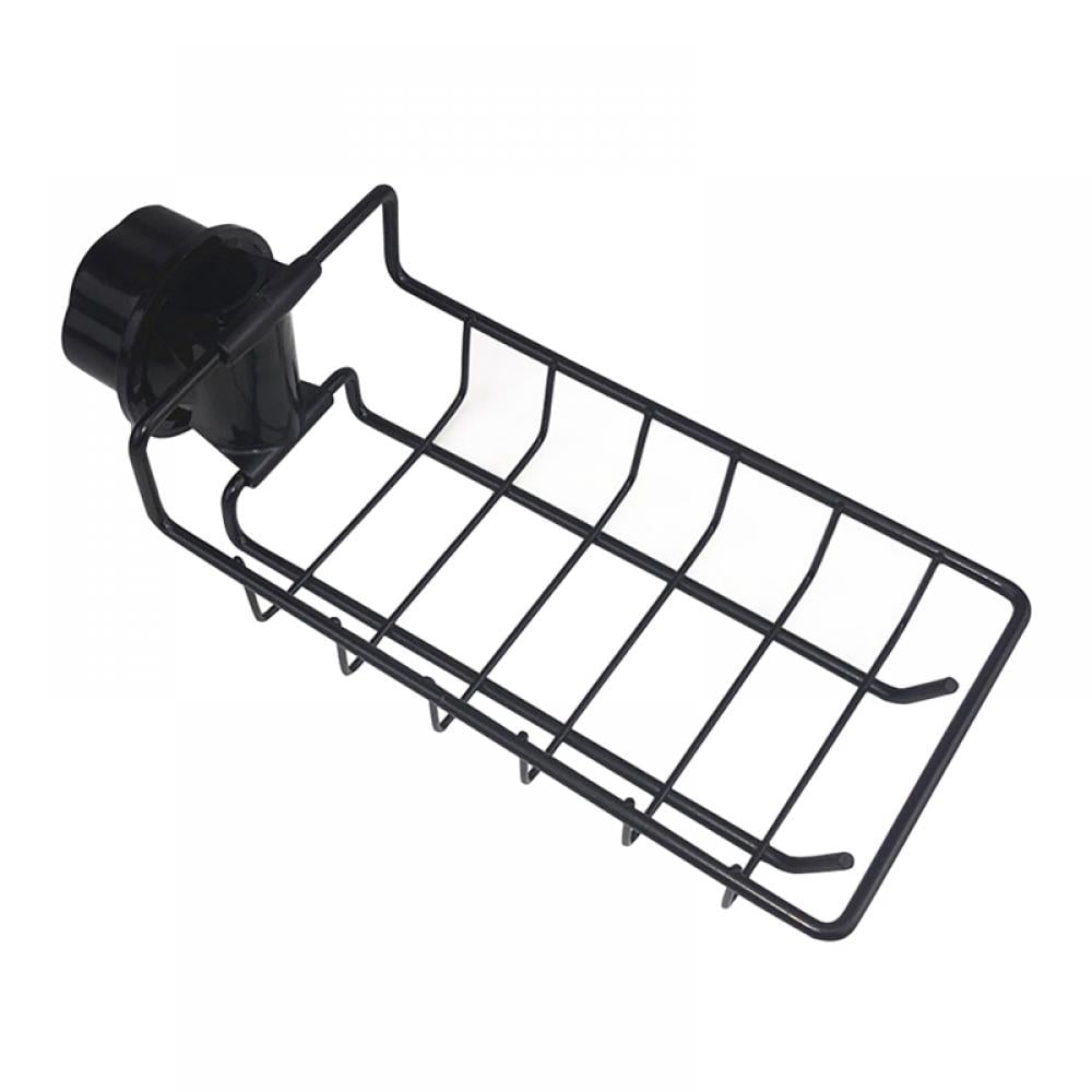 Kitchen Sink Caddy Organizer Over Faucet Sponge Holder,Stainless Steel ...
